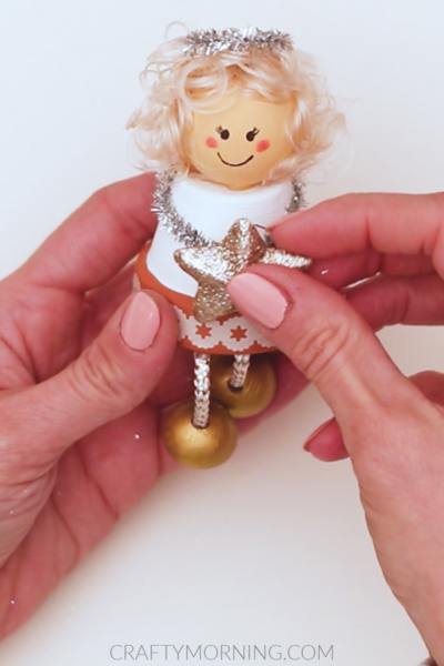 Mini Flower Pot Angel Craft - Crafty Morning