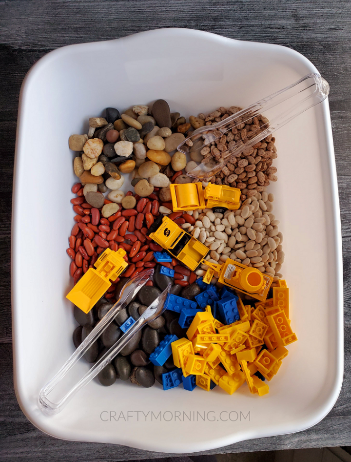 Dollar Tree Sensory Bin Ideas - Crafty Morning