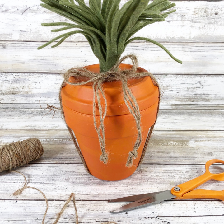 Mini Flower Pot Angel Craft - Crafty Morning