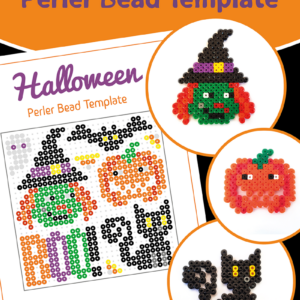 Halloween Monster Perler Bead Patterns - Crafty Morning