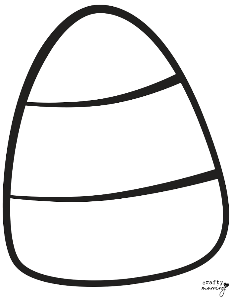 Candy Corn Coloring Pages (Free Printables) - Crafty Morning