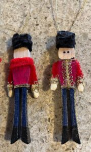Clothespin Soldier Ornaments - Crafty Morning