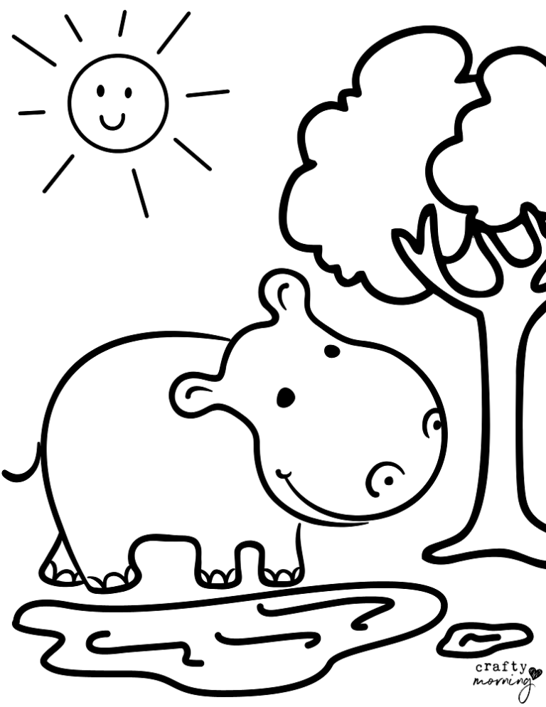 Cute Coloring Pages for Kids to Print