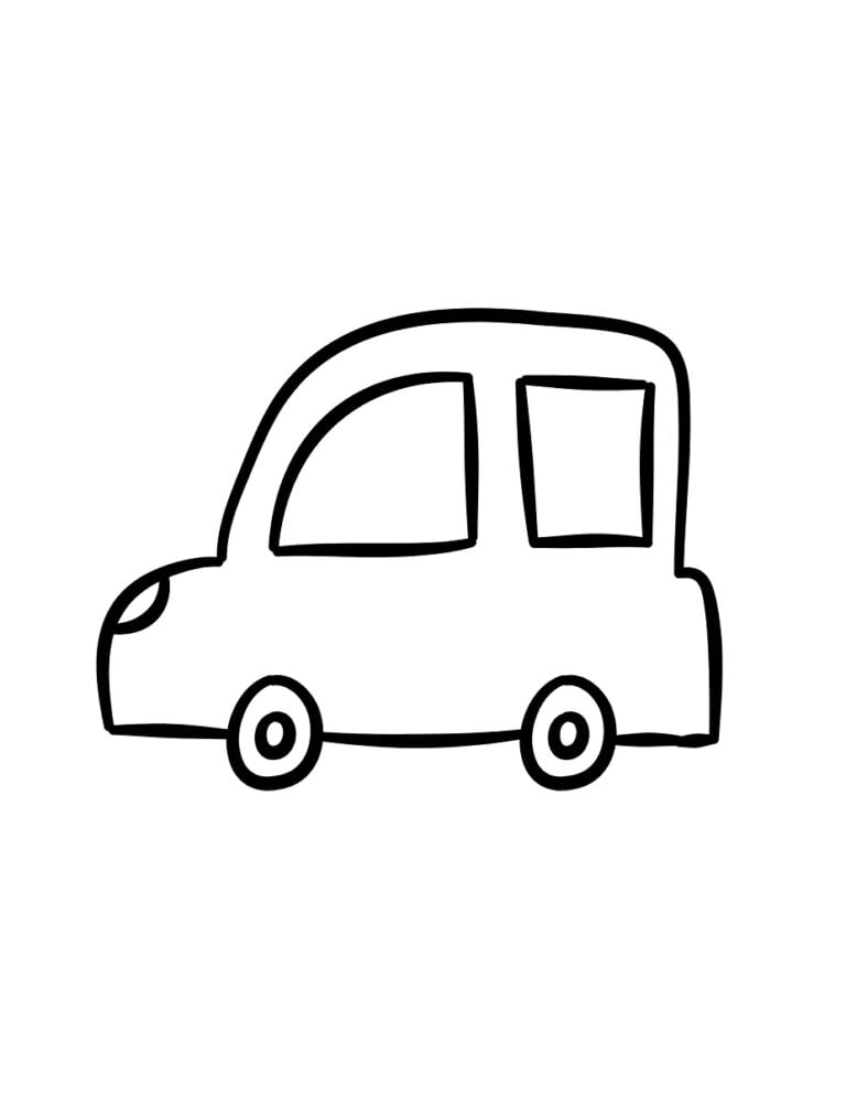 How to Draw a Car (Easy Step by Step) - Crafty Morning