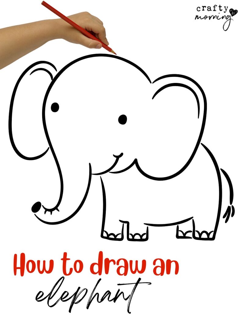 How to Draw a Mouse (Easy Drawing Tutorial) - Crafty Morning