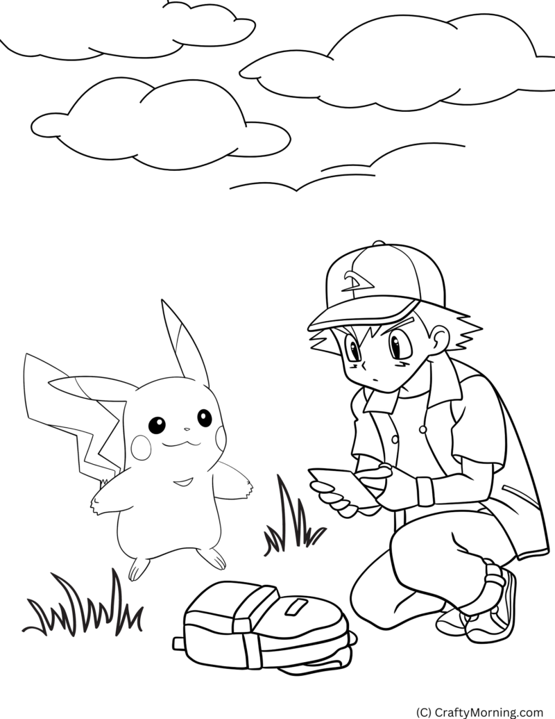 Free Pokemon Coloring Pages – Crafty Morning