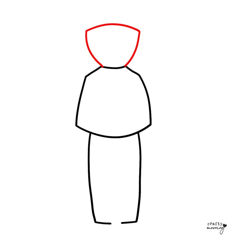 How to Draw a Man (Easy for Beginners) | FKAkidstv
