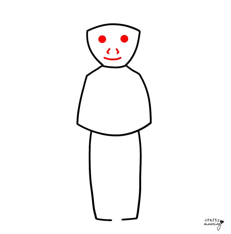 How to Draw a Man (Easy for Beginners)