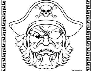 Pirate Coloring Pages (Free Printables) - Crafty Morning