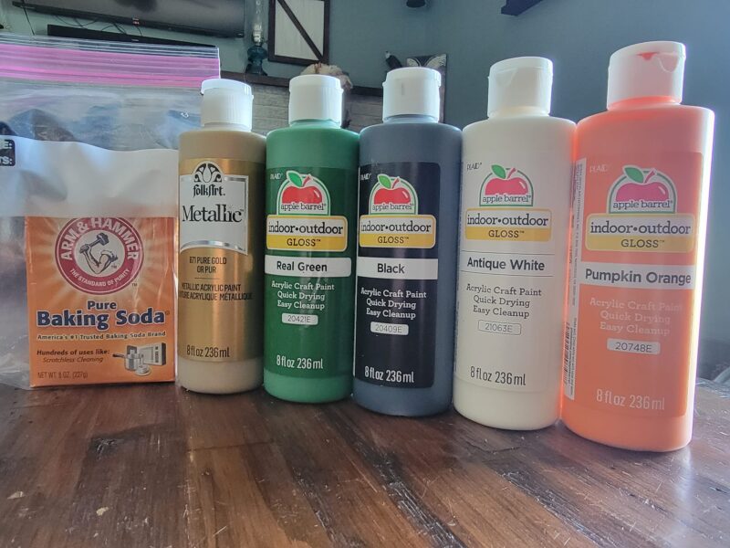 Stacked Chalky Looking Pumpkin Buckets - Crafty Morning