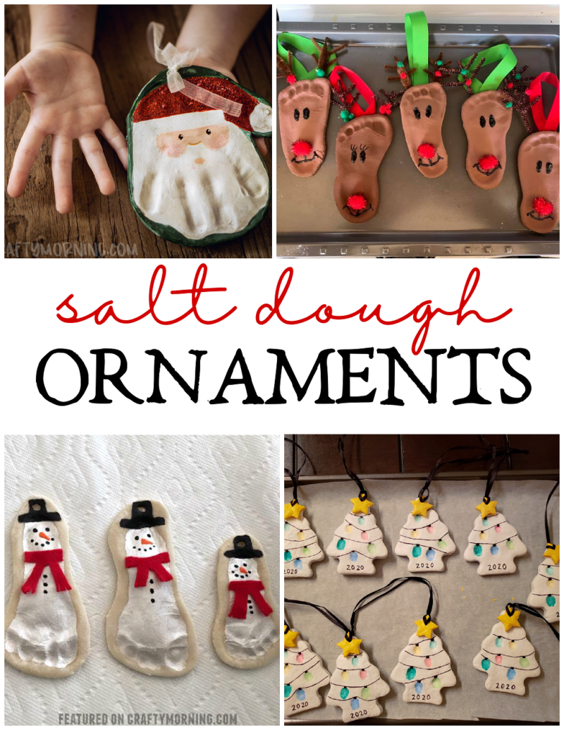 8+ Salt Dough Ornaments to Make this Christmas - Crafty Morning