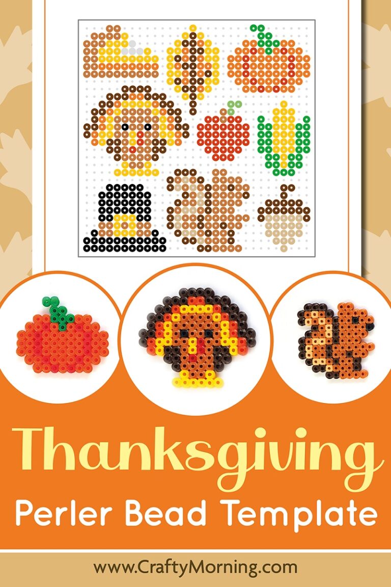 Thanksgiving Perler Bead Patterns - Crafty Morning