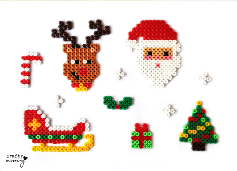 Free Christmas Perler Bead Patterns - Crafty Morning