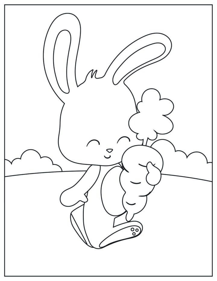 Free Printable Easter Coloring Pages - Crafty Morning