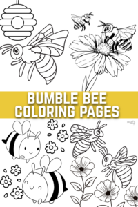 Bee Coloring Pages to Print - Crafty Morning