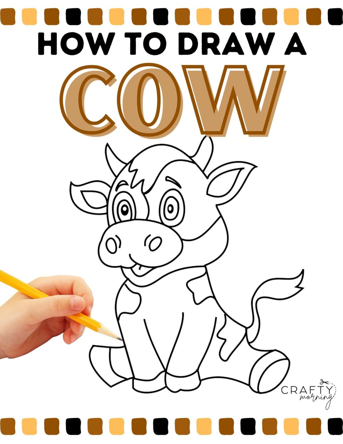 How to Draw a Man (Easy for Beginners) - Crafty Morning