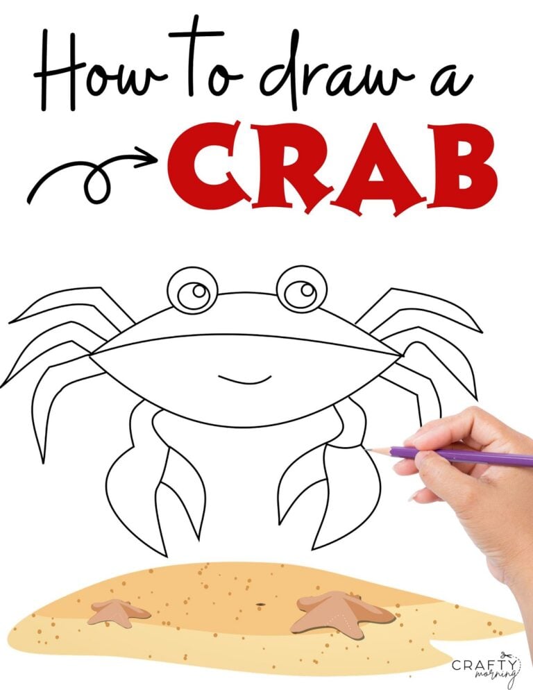 How to Draw a Computer - Step by Step Printable - Crafty Morning