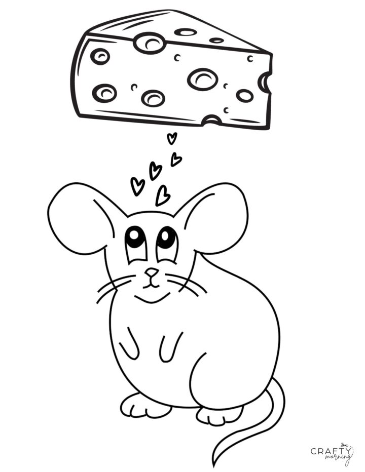 How to Draw a Mouse (Easy Drawing Tutorial) - Crafty Morning