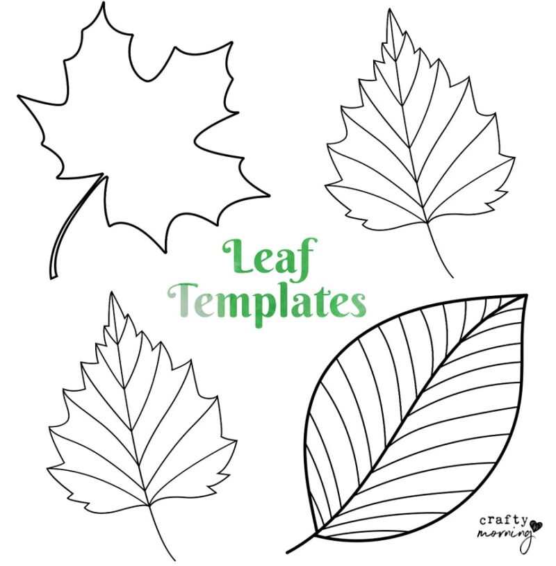 Free Printable Tree Templates - Crafty Morning