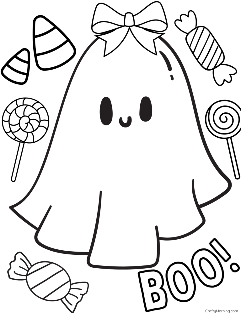 Free Halloween Coloring Pages to Print - Crafty Morning