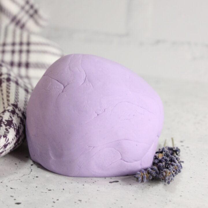 Lavender Cloud Dough Recipe - Crafty Morning