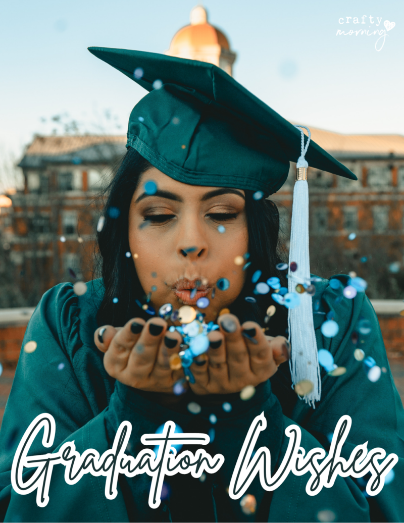 75+ Graduation Wishes to Write on a Card - Crafty Morning