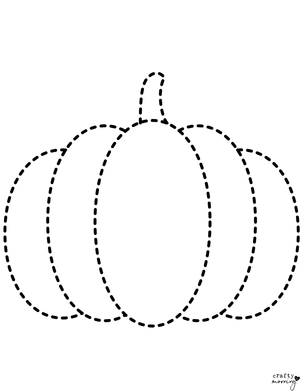 20 Free Pumpkin Outline Printables - Crafty Morning