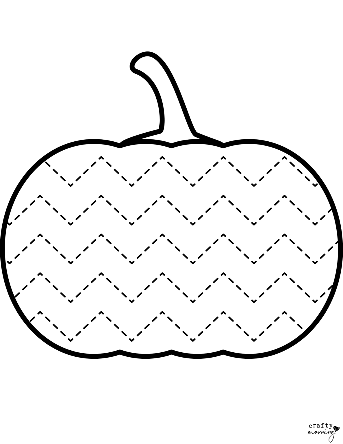 20 Free Pumpkin Outline Printables - Crafty Morning