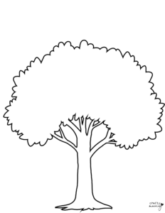 Free Printable Tree Templates - Crafty Morning