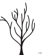 Free Printable Tree Templates - Crafty Morning