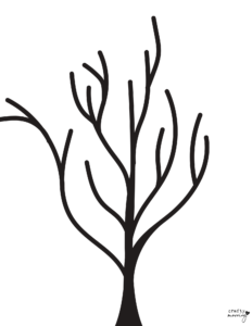 Free Printable Tree Templates - Crafty Morning