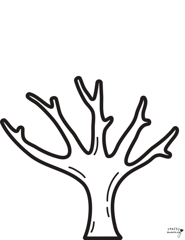 Free Printable Tree Templates - Crafty Morning