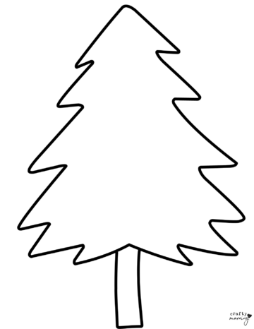 Free Printable Tree Templates - Crafty Morning
