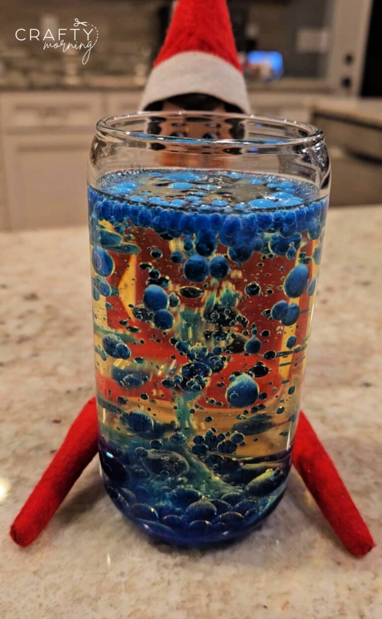 DIY Lava Lamp Experiment - Crafty Morning