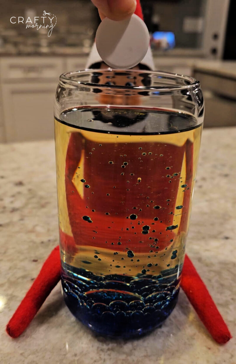 DIY Lava Lamp Experiment - Crafty Morning