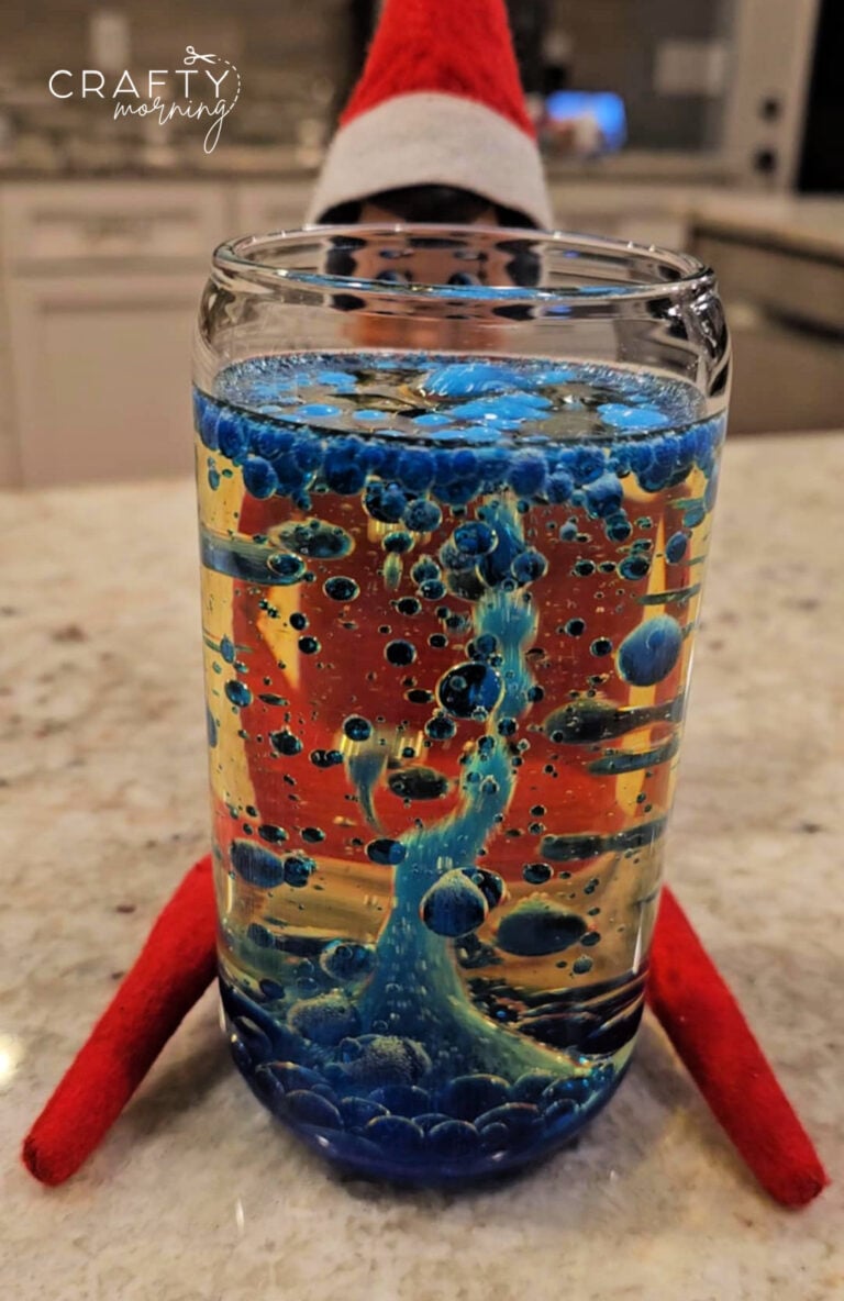 DIY Lava Lamp Experiment - Crafty Morning