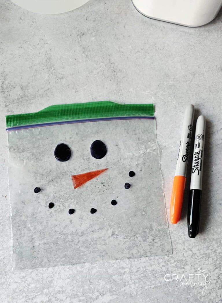 Exploding Snowman Experiment - Crafty Morning