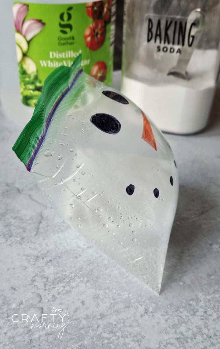 Exploding Snowman Experiment - Crafty Morning