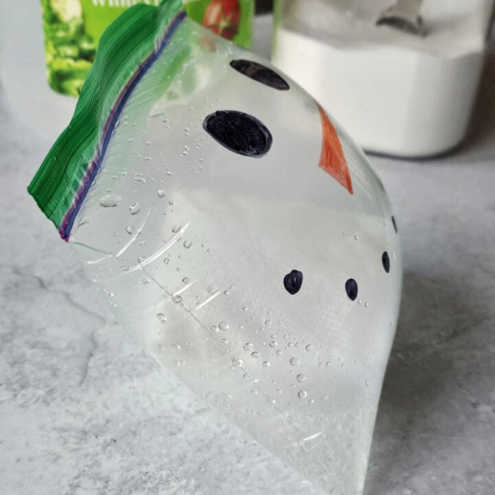 Exploding Snowman Experiment - Crafty Morning