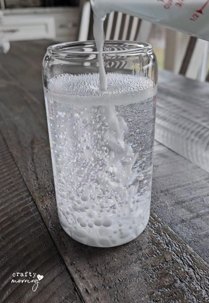 Snowstorm in a Jar Instructions - Crafty Morning