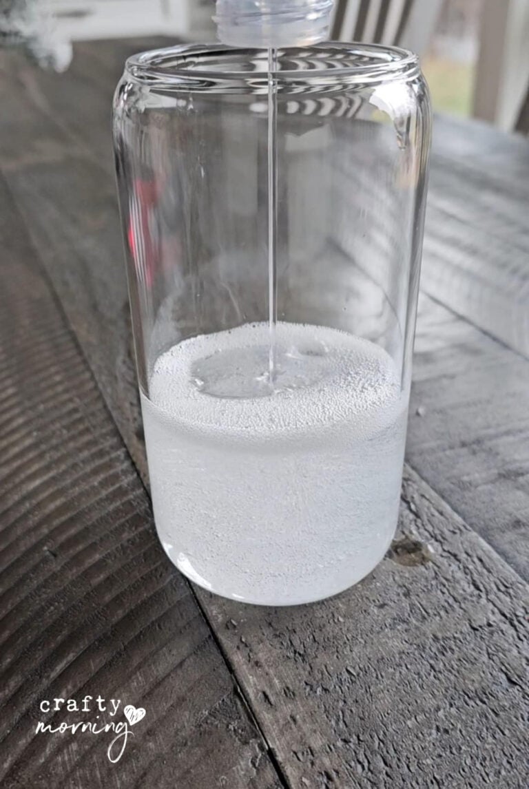 Snowstorm in a Jar Instructions - Crafty Morning