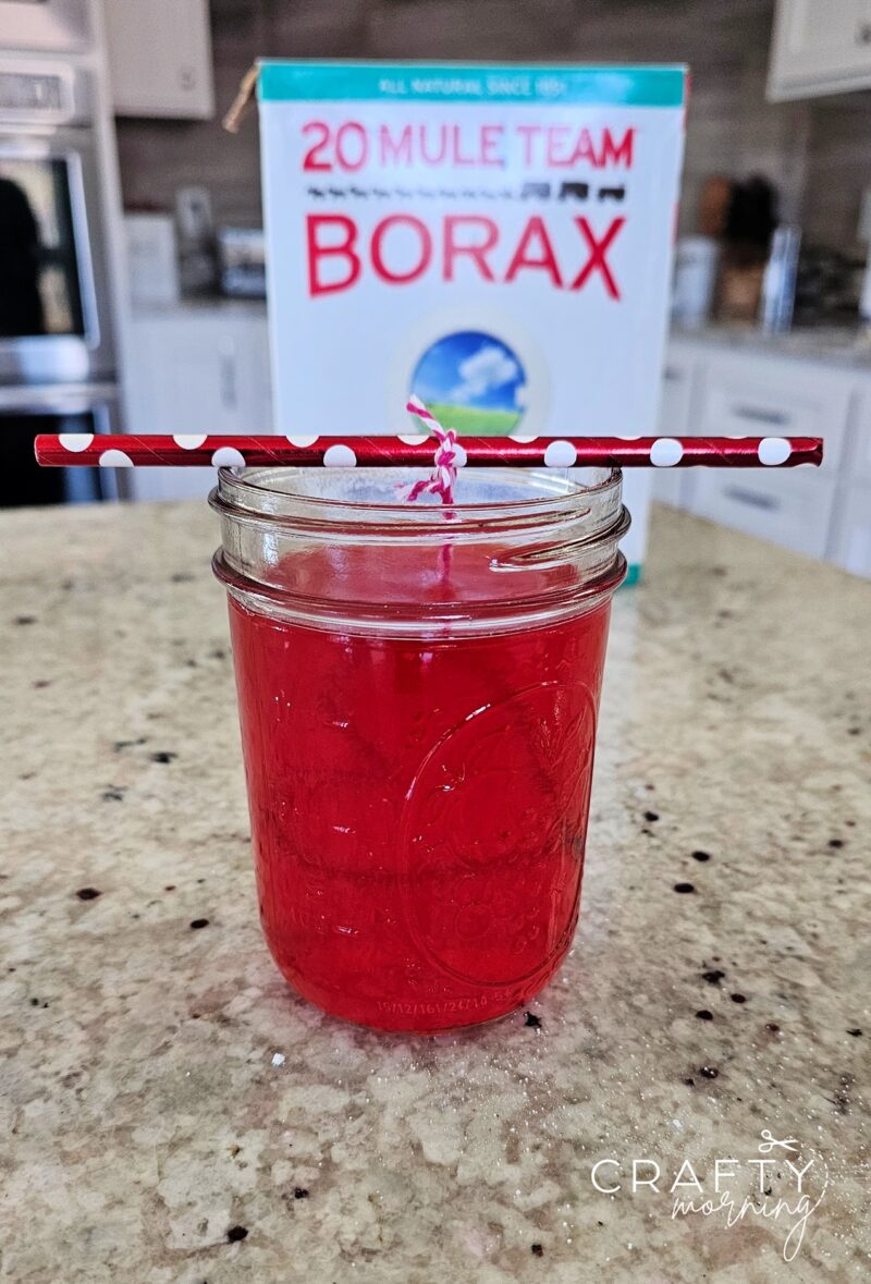 Borax Crystal Hearts for Valentine's Day - Crafty Morning