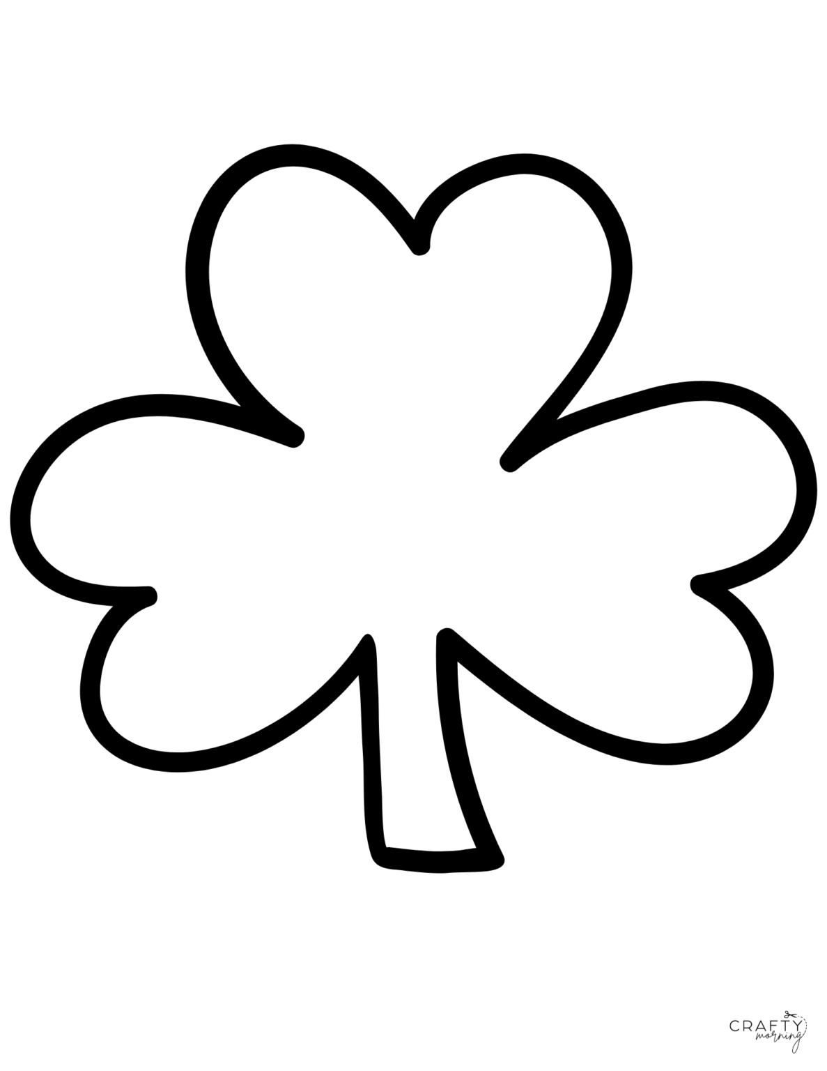 Shamrock Templates to Print - Crafty Morning